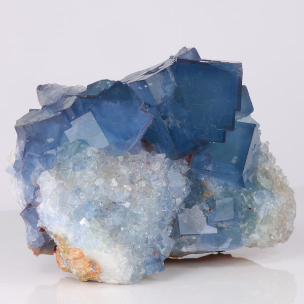 210g Purple Blue Fluorite Specimen from China - Mineral Mike