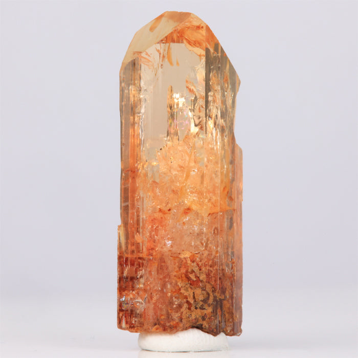 63ct Imperial Topaz Crystal from Zambia - Mineral Mike