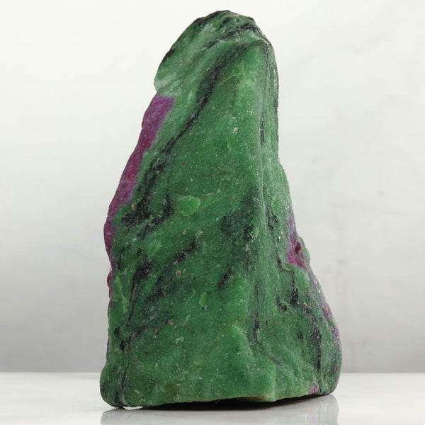 1126g Tall Ruby Crystal in Zoisite - Mineral Mike