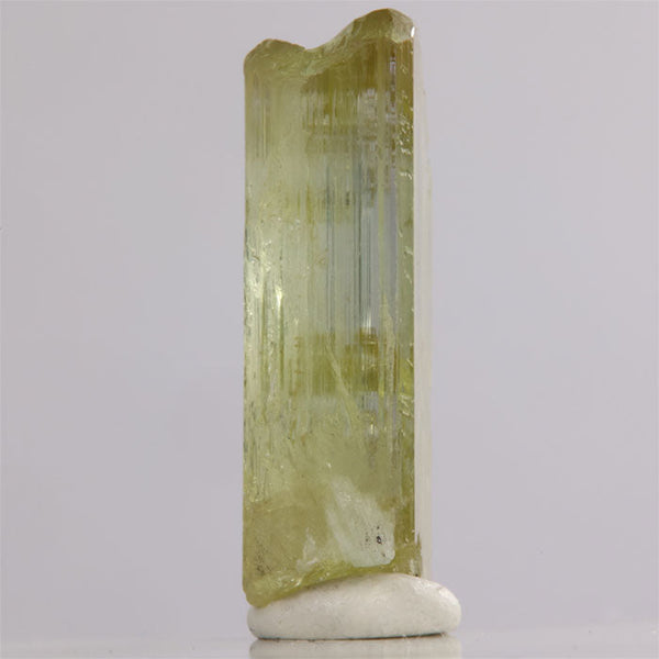 19.03ct Fancy Color Natural Vibrant Yellow Tanzanite Crystal - Mineral Mike