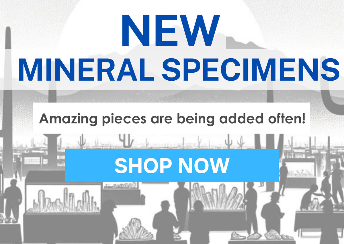 Mineral Specimens & Crystal Specimens for Sale | Mineral Mike