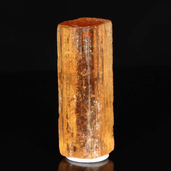 Brazilian Imperial Topaz Crystal - Mineral Mike
