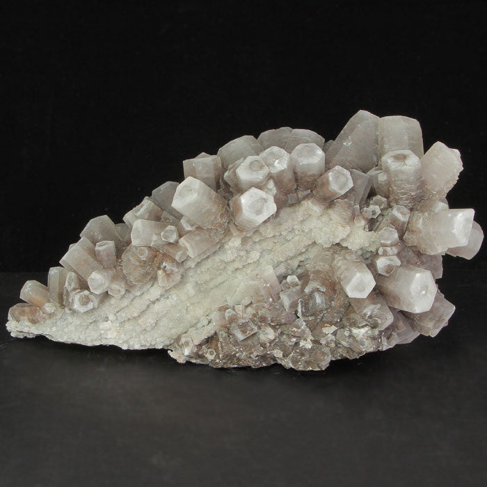 478g Unique Grey Calcite Crystal Specimen - Mineral Mike