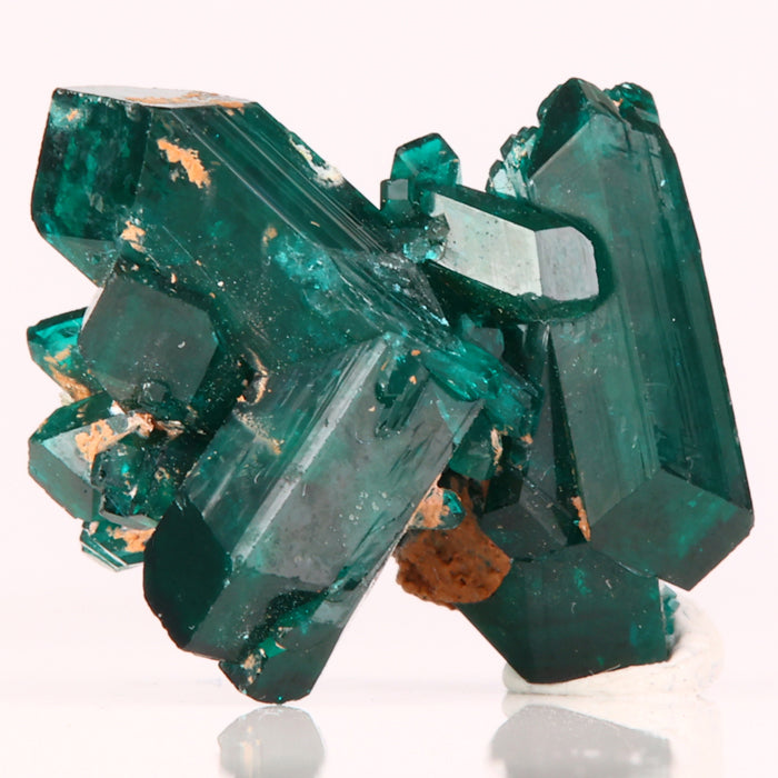 5.18g Dioptase Crystal Cluster from Congo - Mineral Mike