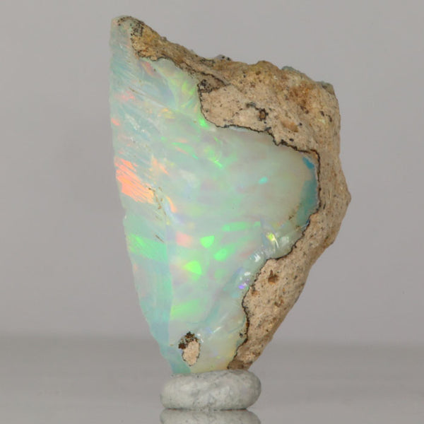 2.33g Bright Color Flash Opal Rough - Mineral Mike