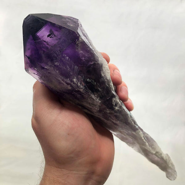 11.5'' Long Amethyst Crystal! - Mineral Mike