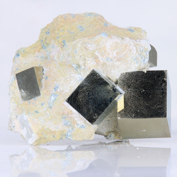 63g Spanish Pyrite Mineral Specimen - Mineral Mike